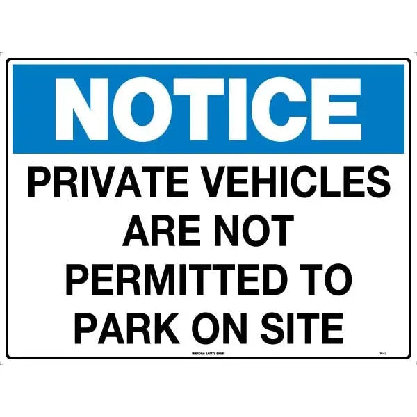 Uniform Safety Signs - 600x400mm - Corflute - Notice Pr () | Uniform ...