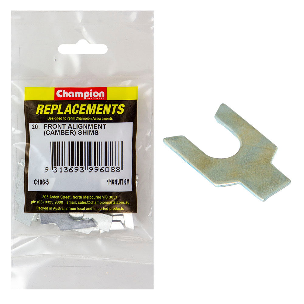 Champion - Front Alignment Shims - 1/16" Suit Holden | () | Champion ...
