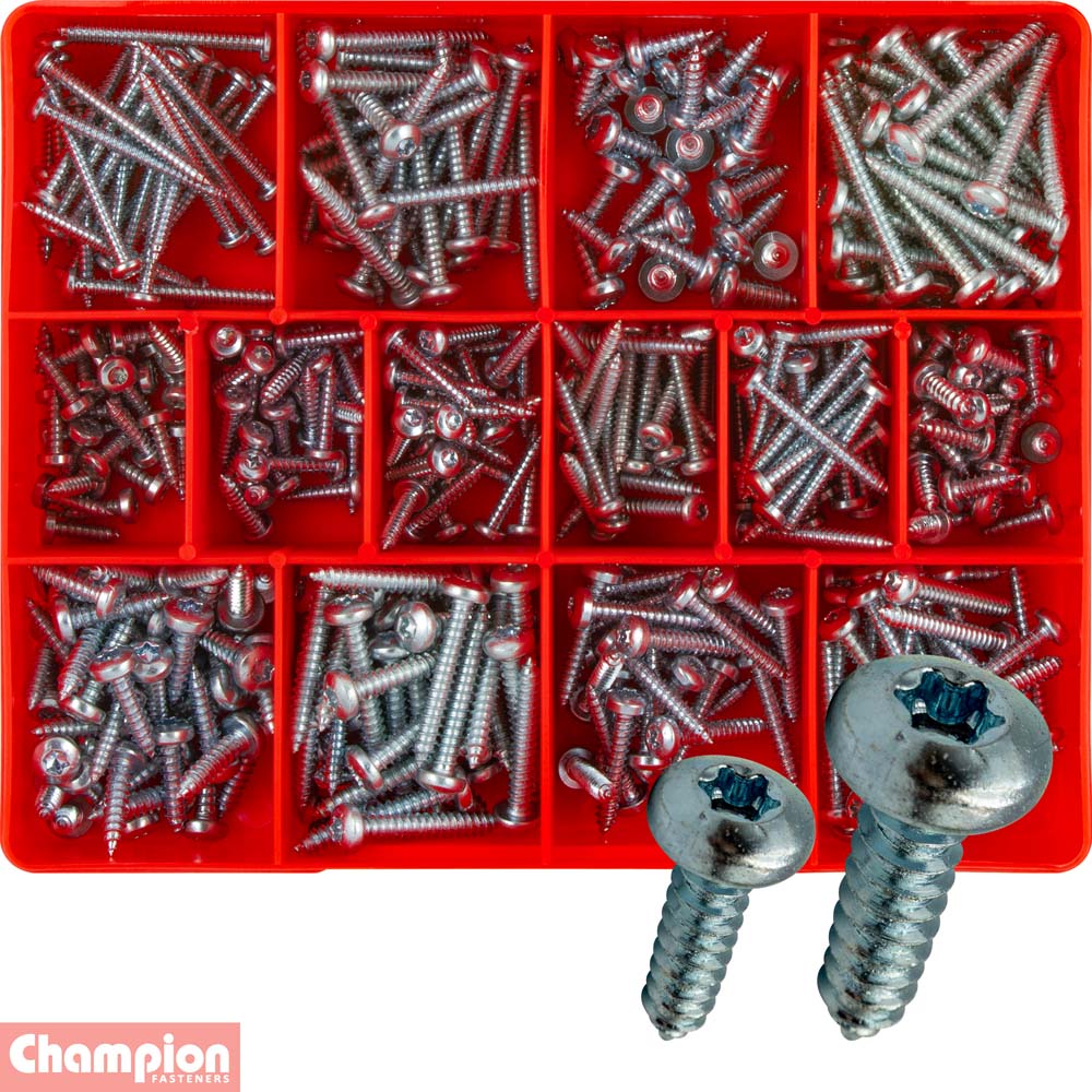 Champion - Self Tapping Screws Pan torx - Z/P Assortmen () | Champion ...