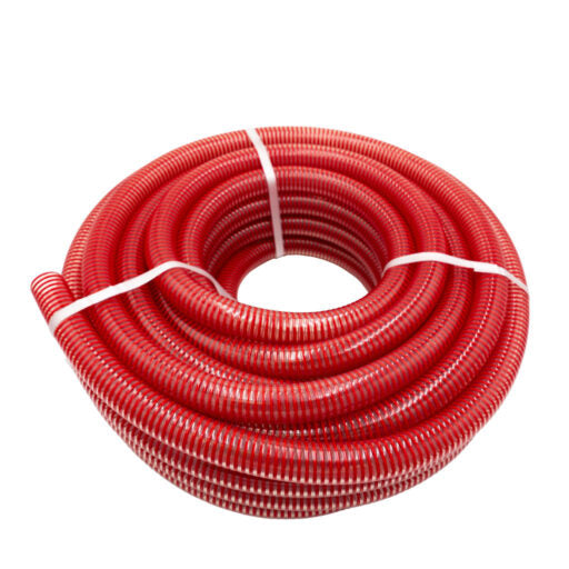 AIP - PVC SUCTION POWAFLEX FOOD & BEV CLEAR / RED - 76M () | AIP ...