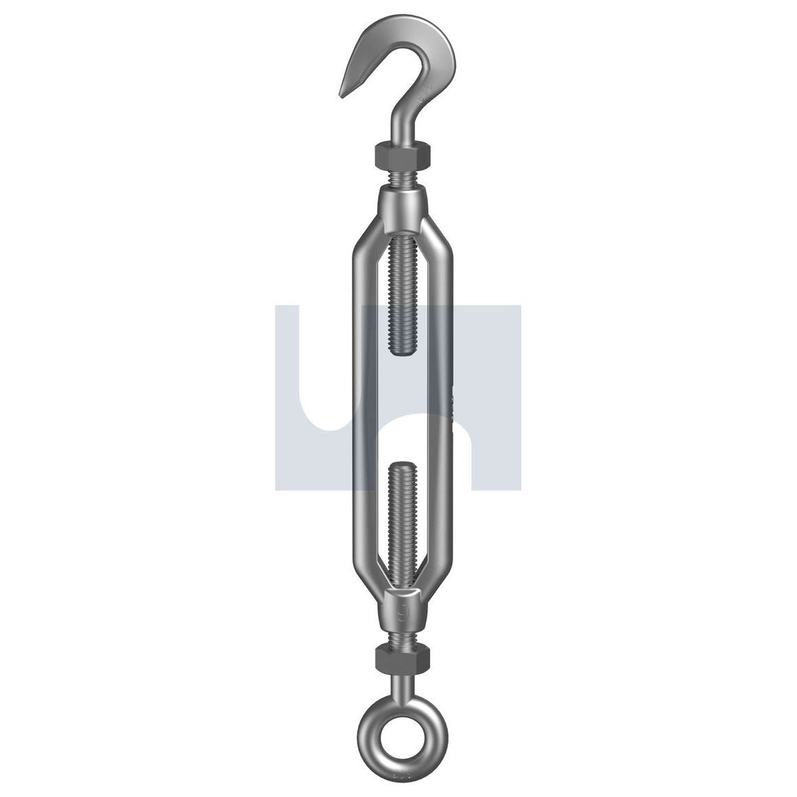 Hobsons - M20 x 300 316 STAINLESS HEC / A4 TURNBUCKLE H () | Hobsons ...