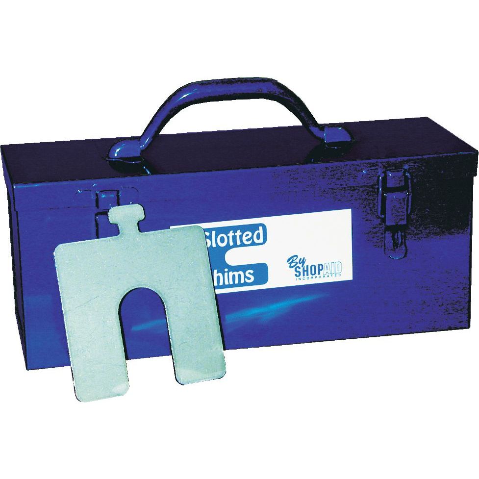 Shop Aid - Shim Stainless Steel Slotted 10 Pack (A) .10 () | Shop Aid ...