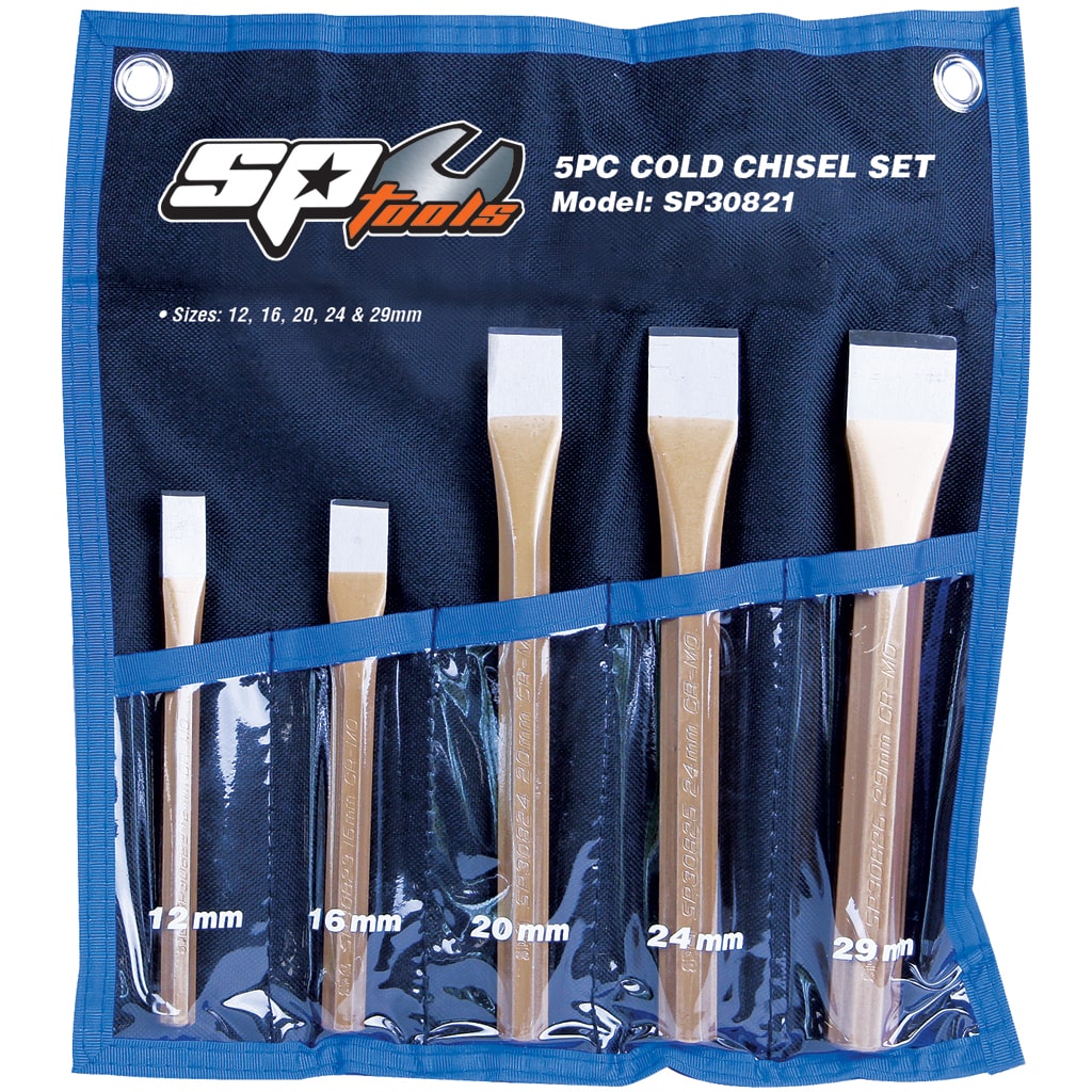 SP Tools - Striking Tools - Cold Chisel 5pc Set | SP308 () | SP Tools ...