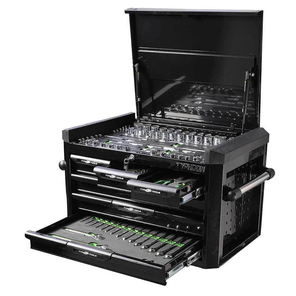 Typhoon Tools - 6 Draw Black 188 pce Af & Metric Toolki () | Typhoon ...