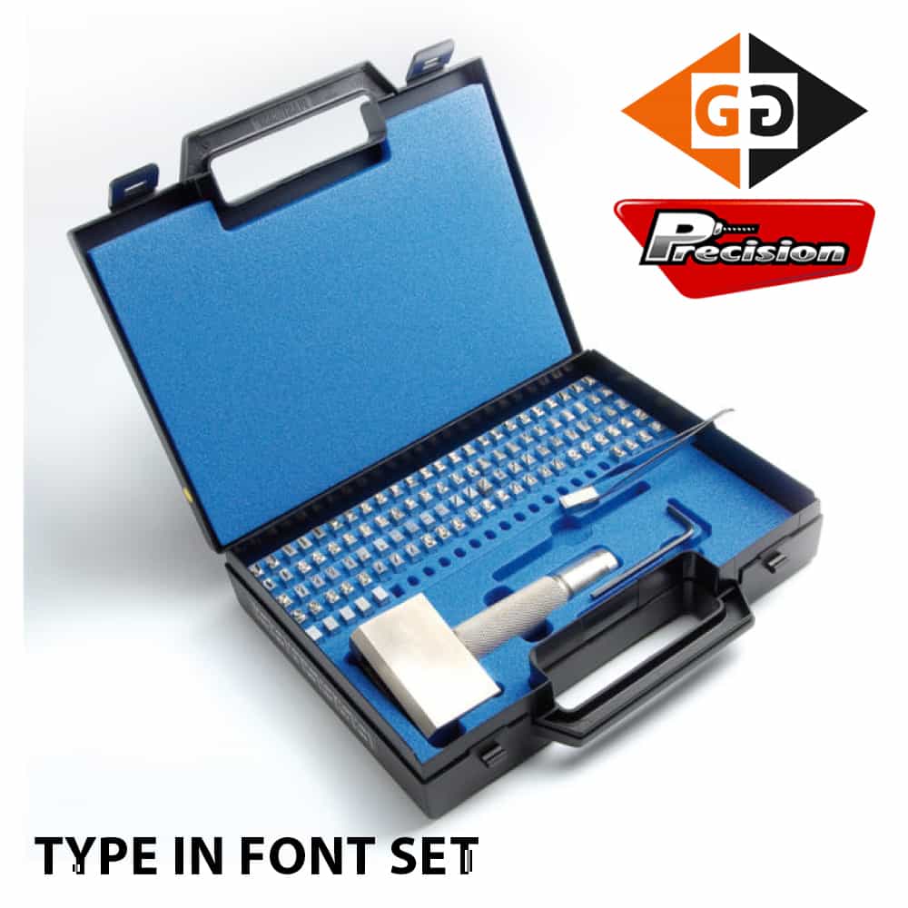 Precision Specialty Tools - STAMP TYPE-IN FONT SET WITH () | Precision ...