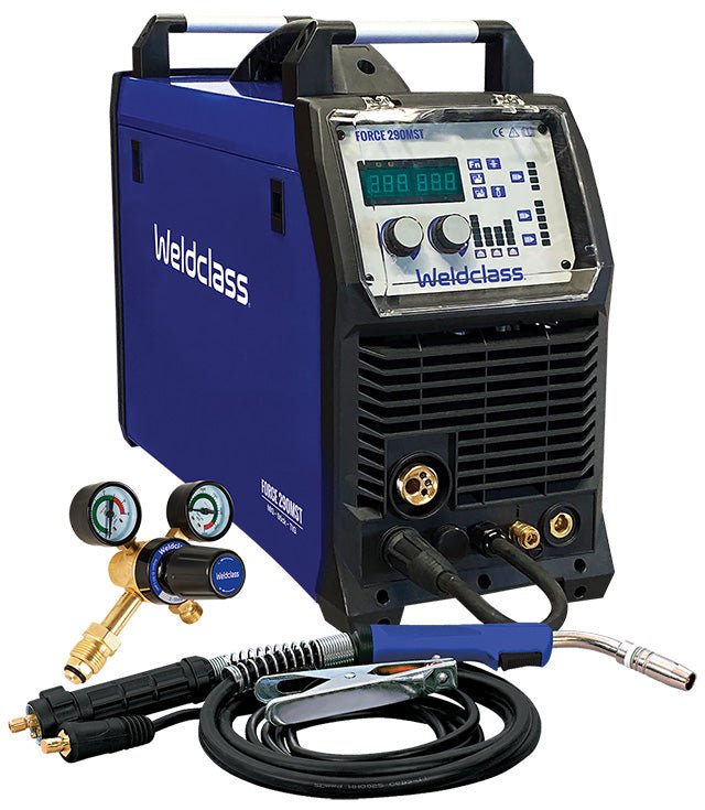 Weldclass - Welder MIG/Stick/TIG FORCE 290MST Compact U () | Weldclass ...